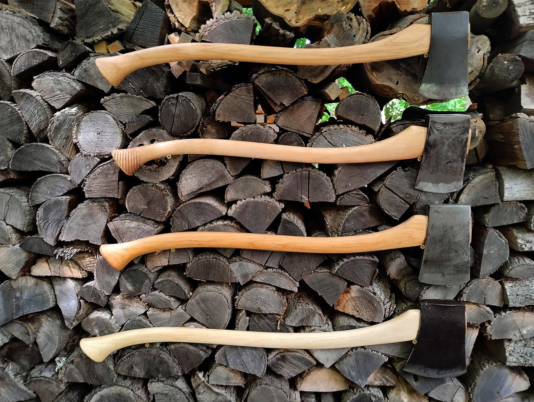 French Pattern axe handles – T. D. Handle Co.